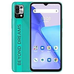 UMIDIGI Unlocked Cell Phone, Power 5 (3+64g) Android 11 Smart Phone, 6150mAh Battery+ 6.53" HD Display Smartphone with 16MP AI Triple Camera, Dual SIM Android Phone…