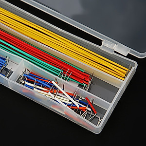 140pcs U Shape Solderless Breadboard Jumper Cable Wire Kit Box for DIY Shield Arduino and Raspberry Pi