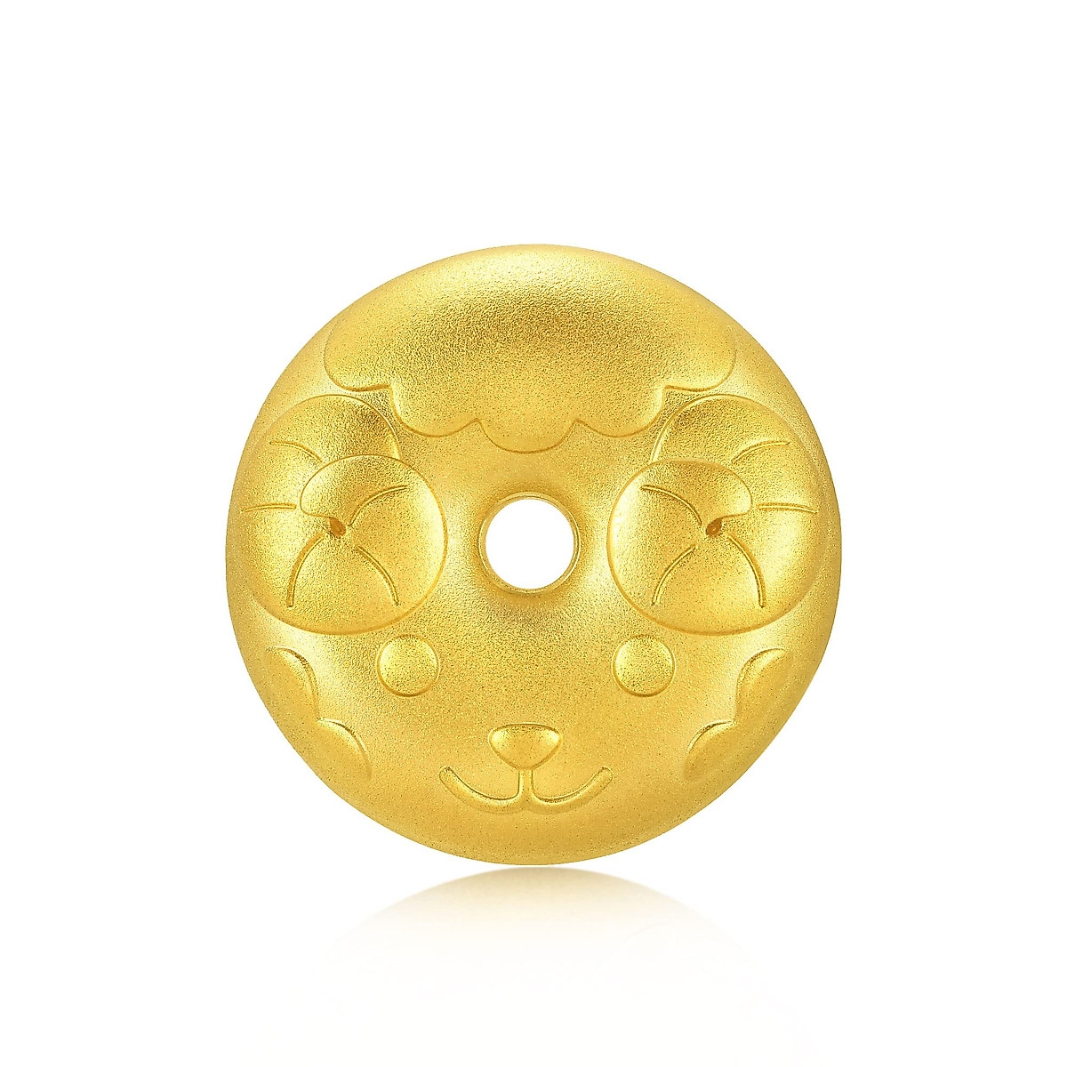 Chow Sang Sang 999.9 24K Gold Price-by-Weight 19.98g Gold Chinese Zodiac Ingot (Goat)