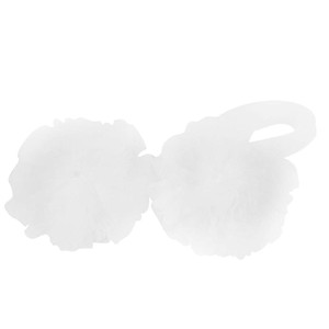 Nets for Cribs Babies Flower Ball Bed Decorative Baby Bed Net Hanging Flower Ball Crib Accessories Wall Pendant Decoration for Kids Room (White)