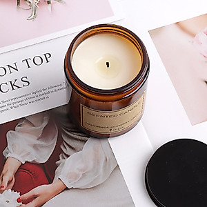 UOMNICUE Scented Candles,7oz Glass Jar Candles for Home Bedroom Scented, Handmade Natural Soy Wax Scented Candle Gift for Women,Romantic Aromatherapy Candle Valentines Day,Mother's Day Gifts for Her