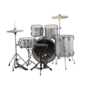 Ludwig 5 Piece Accent Drive Drum Set with Hardware & Cymbals