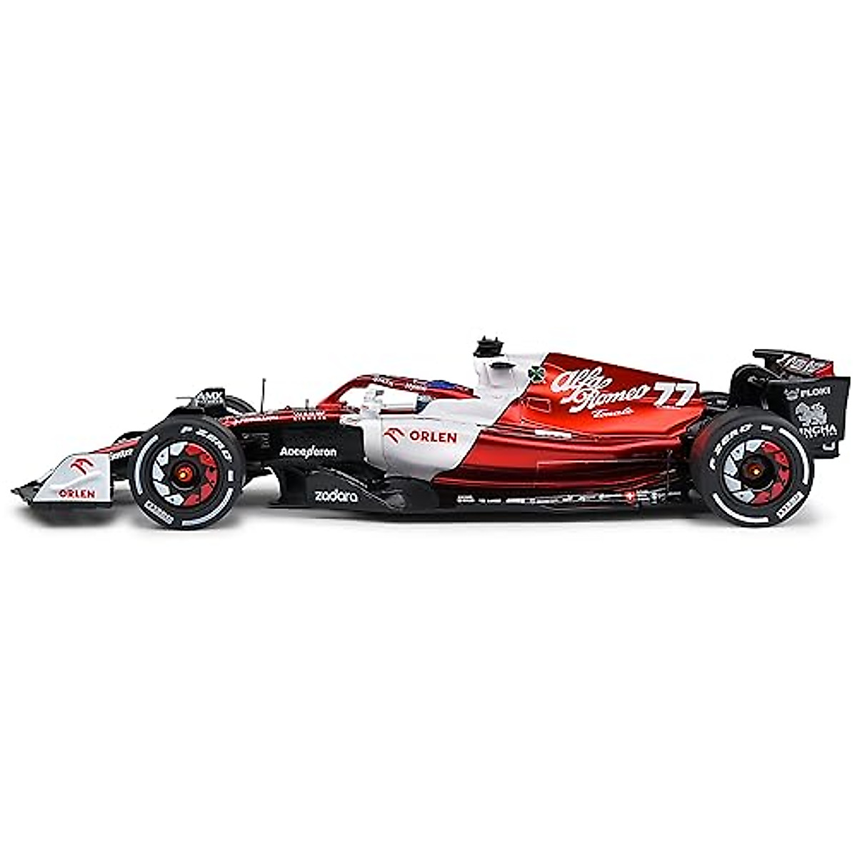 C42#77 Valtteri Bottas Formula One F1 Emilia Romagna GP (2022) "Competition Series 1/18 Diecast Model Car by Solido S1810201