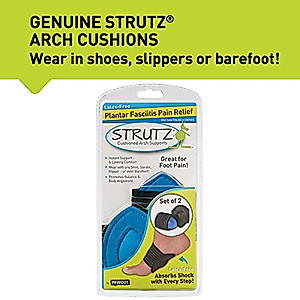 PROFOOT Plantar Fasciitis Pain Relief Kit with Shoe Insoles, Arch Support Cushions, Compression Sleeve & Foot Massage Ball, Women's Size 6-12 (4 Piece Set)