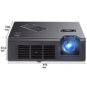 ViewSonic PLED-W800 WXGA HDMI LED Ultra-Portable Mini Projector