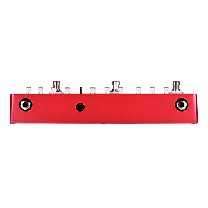 MOSKYAudio Multi Effects Pedal Buffer + Booster + Overdrive + Distortion + Chorus + Delay Effects 6 Effects Pedal In 1 Unit (DC5)
