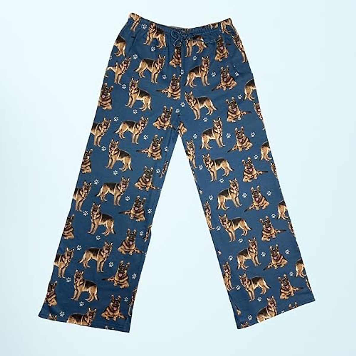 German Shepherd Pajama Pants – Cotton Blend - All Season - Comfort Fit Lounge Pants for Women and Men – German Shepherd Gifts