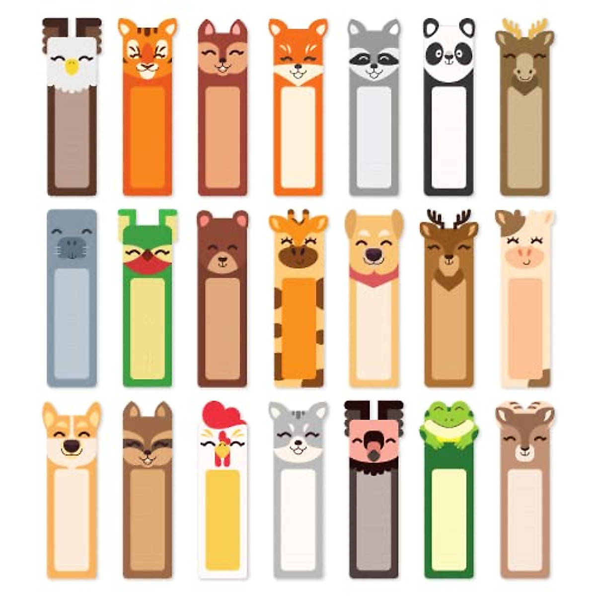 100 PCS Bookmarks for Kids, Animal Bookmarks for Kids, DIY Bookmarks for Kids, Bookmarks for Kids Bulk, Book Marks for Kid, Cute Bookmarks, Bulk Bookmarks with Tassel, 450 GSM Paper Bookmarks