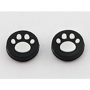 Silicone Joystick Caps Thumb Stick Analog Grip Cover Case Cap for PS Vita PSV 2000 PSV 1000 Controller (White)
