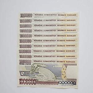 irnotes 10 x 1,000,000 Banknote Venezuela 1 Million Bolivar Soberano Banknote UNC|. Buy 2 sets you will received 3 X 100,000 Rails Worth $30