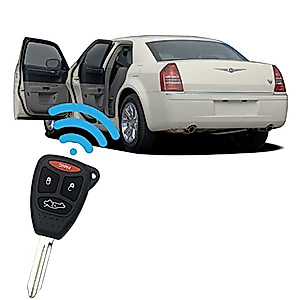 Keyless Entry Remote Car Key Fob Replacement for Chrysler 300 05-2007/ Aspen 07-09/ Durango 07-2009/ Dodge Charger 06-2007/ Jeep Commander 06-2007/ Grand Cherokee 05-07 KOBDT04A OHT692427AA (2 Pack)