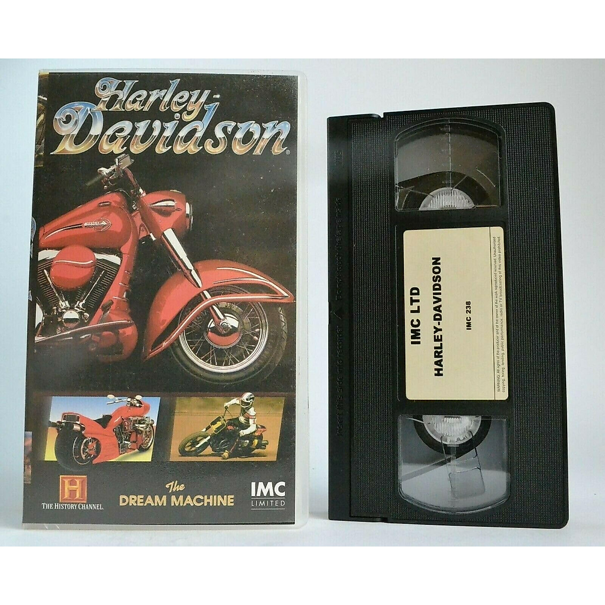 Harley Davidson: The Dream Machine - [Barry Corbin] - Motorcycling - Pal VHS