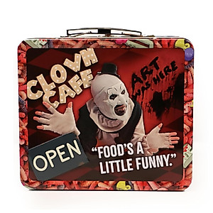 Surreal Entertainment Terrifier Tin Lunch Box with Beverage Container