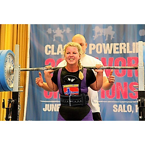 Inzer Advance Designs Forever Buckle Belt 13MM Medium Black