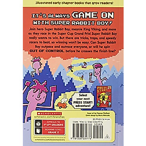 Super Rabbit Racers!: A Branches Book (Press Start! #3) (3)