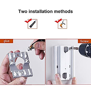 Retractable Clothesline，Indoor Clothesline for Drying Clothes-Wall-Mounted Stainless Steel self-Adhesive and Wall-Mounted Laundry Rope (13.8 feet) White