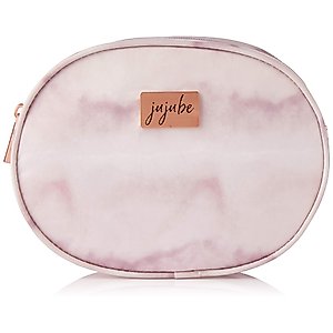 Ju-Ju-Be Jujube Freedom Belt Bag Fanny Pack | Travel-Friendly 2-in-1 Belt Bag, Lightweight Fashion Waist Pack Bag with Messenger Crossbody Strap | Rose Quartz, JB21385 RQT
