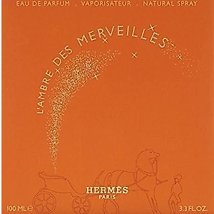 L'Ambre Des Merveilles by Hermes for Women 3.3 oz Eau de Parfum Spray