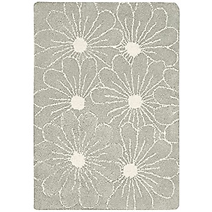 SAFAVIEH Soho Collection 2' x 3' Blue/Ivory SOH768A Handmade Premium Wool & Viscose Accent Rug