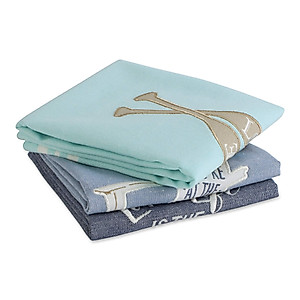 DII Tabletop Collection, Happy Camper Collection, Dishtowel Set, Lakeside, 3 Piece