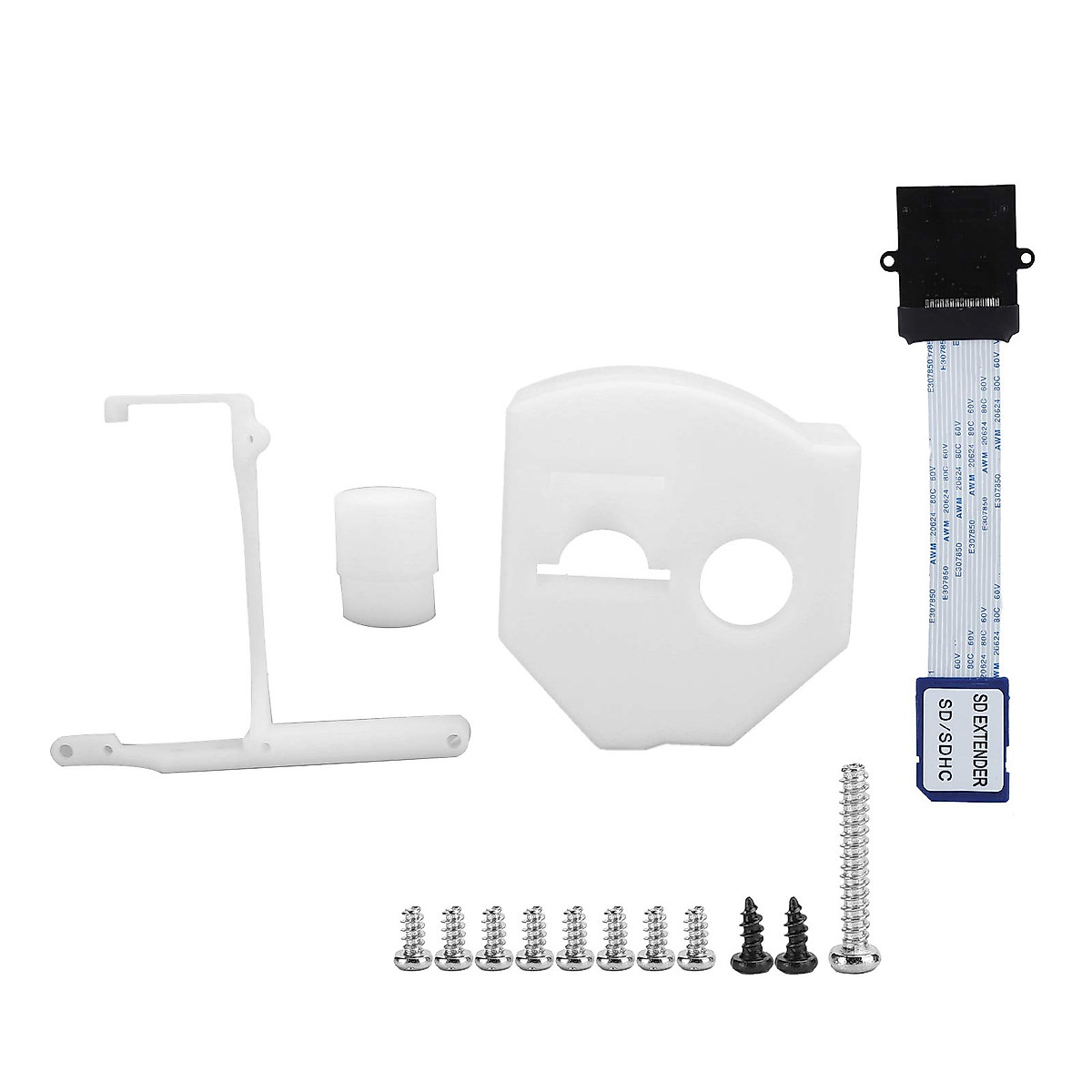 wosume 【𝐒𝐩𝐫𝐢𝐧𝐠 𝐒𝐚𝐥𝐞 𝐆𝐢𝐟𝐭】 Expansion Cable Adapter Practical Quick Switch Game Button Convenient to Use Durable Easy to Replace Extender Adapter Work for Sega Dreamcast GDEMU