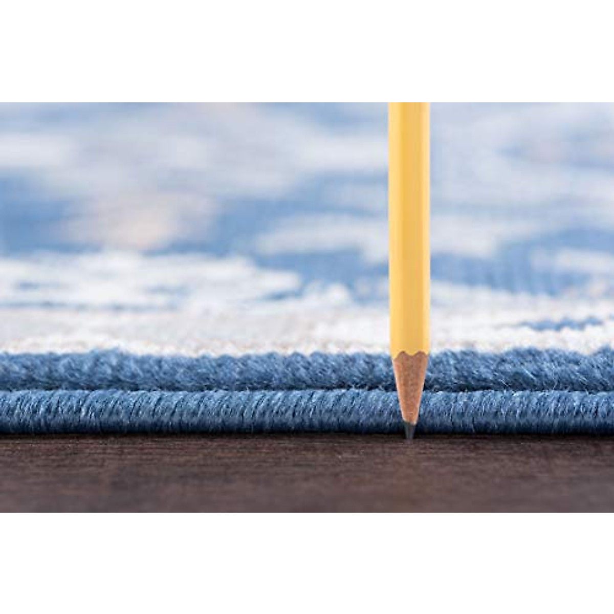 Izel Navy 5x7 Area Rug - Area Rugs for Living Room, Bedroom Rug, Dining Room Rug, Entryway or Kitchen Rug - Alfombras para Salas