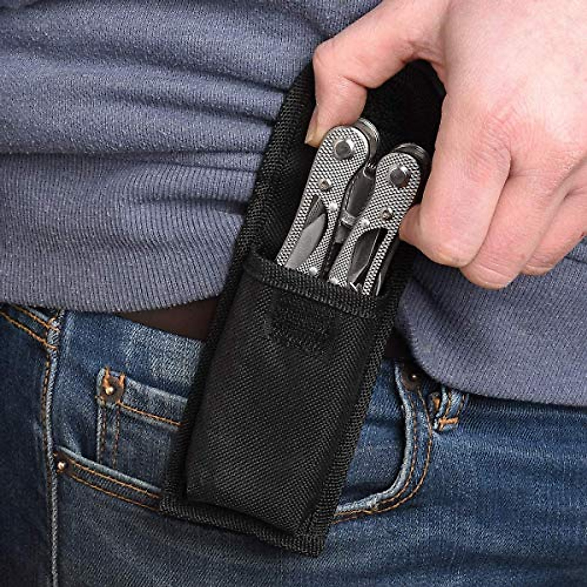 R2Brands Folding Utility Multi-Tool, Dark Grey
