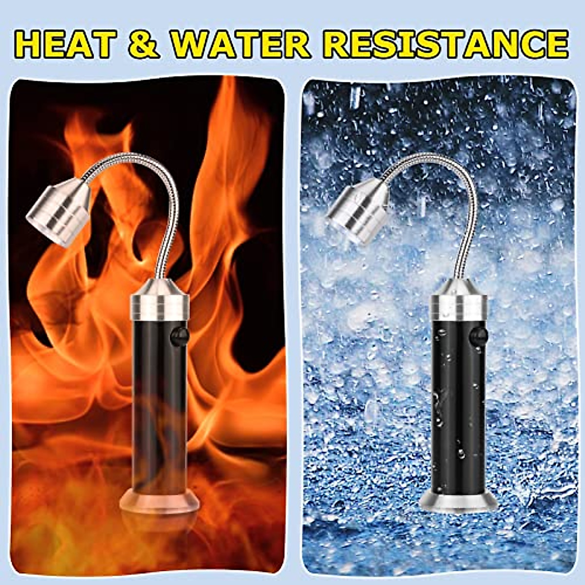 Barbecue Grill Light for Outdoor Grill,BBQ Grill Lights with Magnetic Base,Super-Bright LED,360 Degree Flexible Gooseneck, BBQ Grilling Accessories for Outdoor