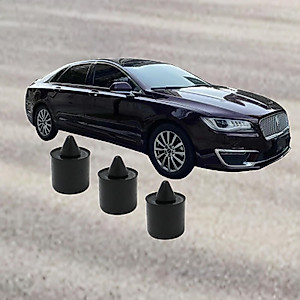 16.5MM Automotive Exterior Rubber Bumpers Stop Cushion Repair Set fit for Ford F150 Ranger 2004-2011 Lincoln W705903S300 W705903-02SAR1201ABK 4Pack