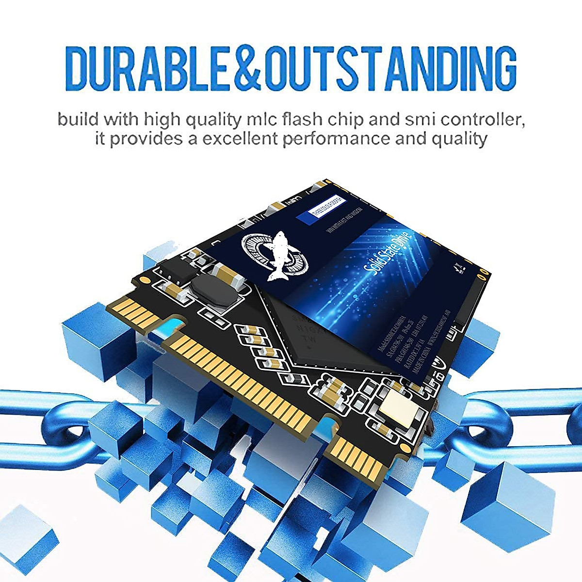 SSD 1 TB m.2 2242 Dogfish S?ido Height PC Unit?a Stato Solido Integrata Interno MLC Desktop Laptop Hard Drive Disk m2(1TB M.2 2242)