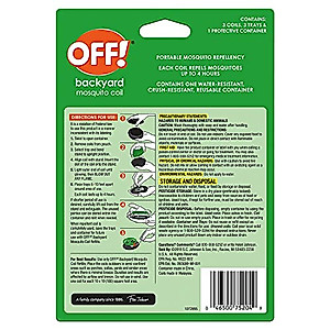 OFF! Patio and Deck Coil Tin, 1 CT (Pack - 3)