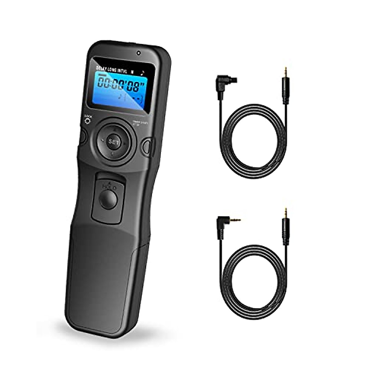 Digital Timer Remote Shutter Release Trigger Intervalometer for Canon EOS Rebel T6 T7 80D 70D 60D 60Da 77D T7i T6i T6s SL2 SL1 T5 T3 T5i T4i T3i T2i EOS R M6 M5 Cameras…