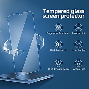 NEW'C [3 Pack] Designed for TCL 30 XE 5G Screen Protector Tempered Glass, Bubble Free, Ultra Resistant