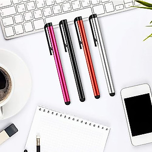 Premium 30 Pack Stylus Compatible with Plantronics BackBeat FIT 3101 Custom Digital Slim Touch Pen for Your Capacitive Touch Screen! (RED)