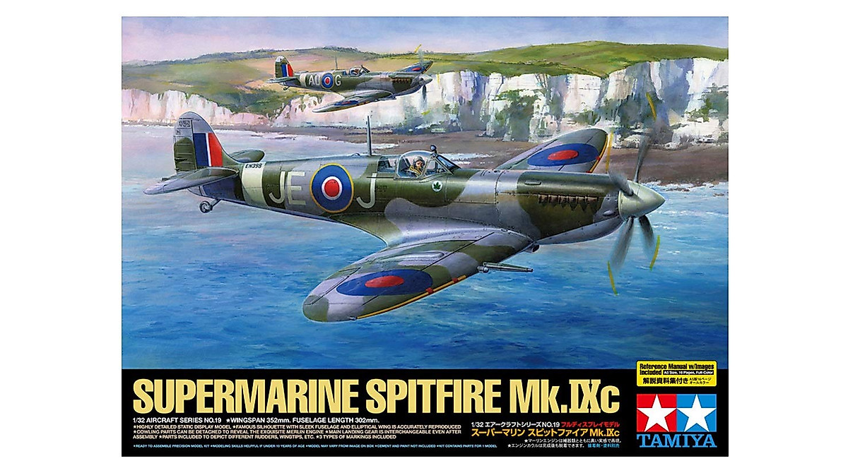 TAMIYA Spitfire MK.IXC Model Kit - Precision Japanese Craft
