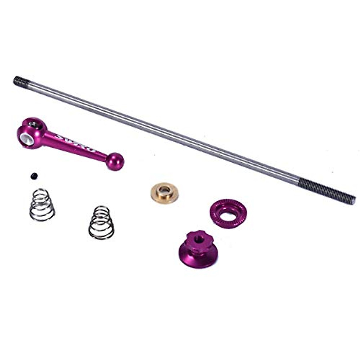 Gazelle Trading Quick Release Bicycle Skewer Set Front and Rear QR Axle Skewer Set for Road Bike Mountain Bike MTB BMX Pair