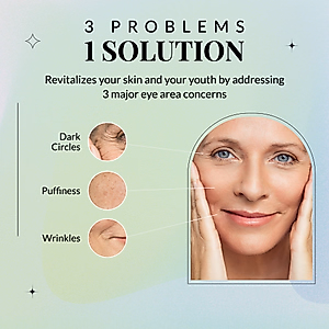 NOACIER Cucumber Eye Cream for Dark Circles and Puffiness - Anti Aging Under Eye Cream - Hyaluronic Acid Moisturizer for Deep Wrinkle Repair and Bags Under Eyes