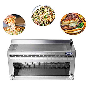 CookRite ATCM-36 Commercial Infrared Cheese Melter Natural Gas Countertop 36" - 43,000 BTU