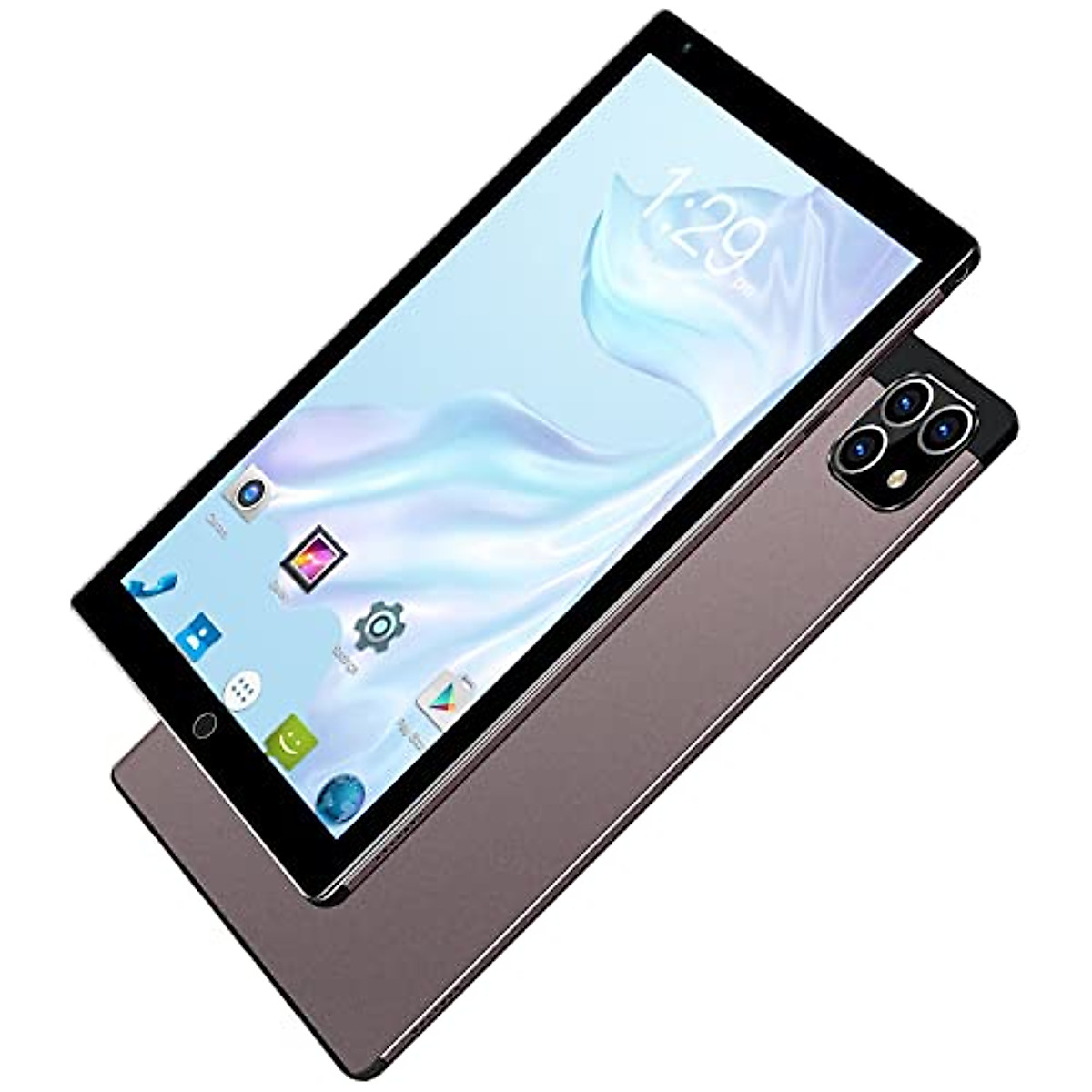 Android Tablet 8Inch Phone Tablets with 512GB Storage 5MP Camera Support 3G Phone Call (Gold, One Size)