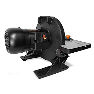 WEN 65812 12-Inch Benchtop Disc Sander with Miter Gauge and Dust Collection System