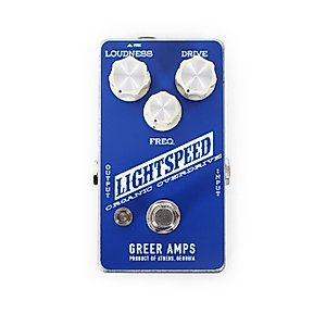 Greer Amplification Lightspeed Organic Overdrive Guitar Pedal