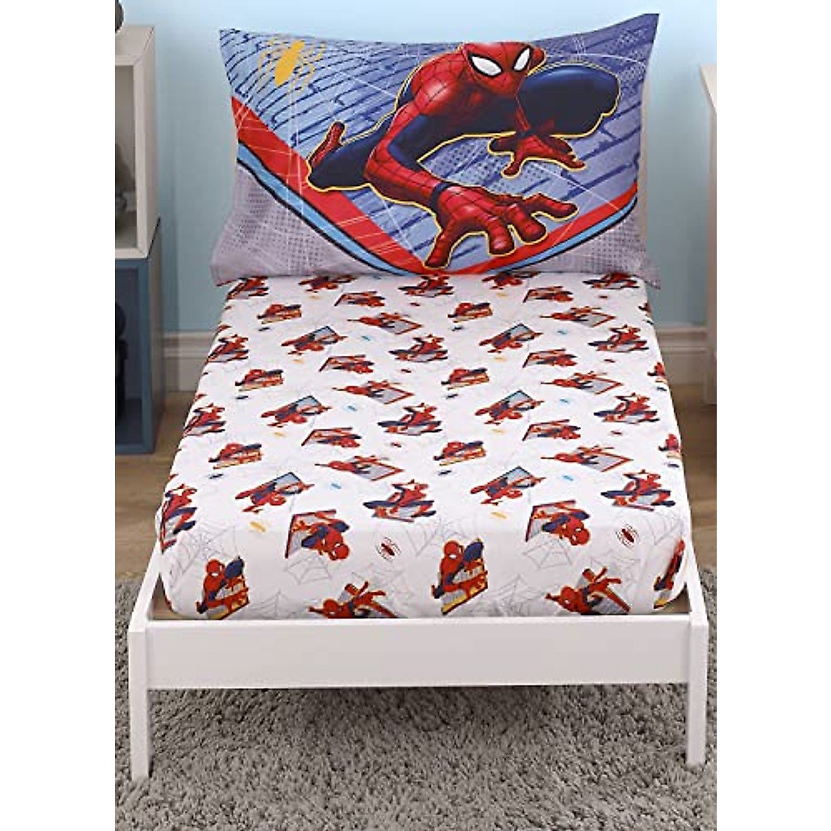 Marvel Spiderman 2-Piece Toddler Sheet Set