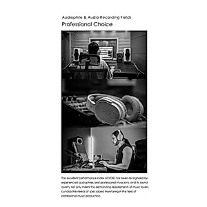 Moondrop Void 50mm High-Performance Dynamic Driver Dual 3.5mm Connector Composite Diaphragm Open-Back Monitor Headphone