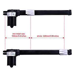 Limoss 451615 Model MD142-30-L1-150-228 Power Recliner Lift Chairs Motor Actuator Replacement