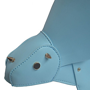 LA CHA Girls Purse Crossbody Handbags Clutch for Women (Blue)