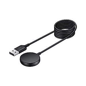 Samsung Galaxy Watch Charger, inbox replacement, for Gear S3, Galaxy Watch Active, Active 2, Watch 3, Watch 4, Watch 4 Classic US Version Black