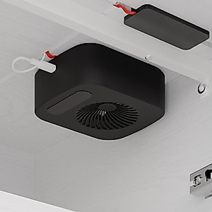 UpWiew Shoe Cabinet with Rattan Door, 5-Tier 31" Lx14 Wx38 H White