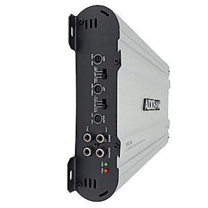 Audiobank 2 Channels 2000 WATTS Bridgedable Car Audio Stereo Amplifier P2002 Heavy-Duty Aluminum Alloy Heatsink | Class A-B Operation Remote On/Off Circuit