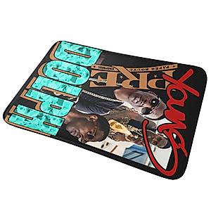BeverlyJHoward Young Rapper Dolph Carpet Bedroom Living Room Floor Mat Anti-SlipHome Decoration Carpet 16x24in