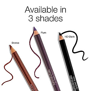 RMS Beauty Straight Line Eye Pencil - Eye Liner Eye Makeup, Cream Eyeliner with Eyeliner Sharpener, Eyeliner Pencil, Black Eyeliner & Brown Eyeliner